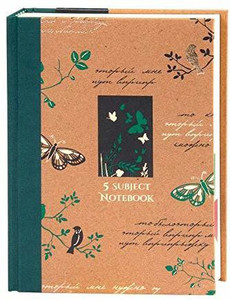 NIGHTINGALE RUSTIC 5 SUBJECT NOTEBOOK WITH INDEX BA5 A5 Notebook Ruled ...