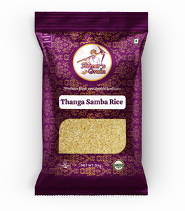 Farmers Grain Traditional Thanga Samba Rice (5 kg) Boiled Rice (Medium ...