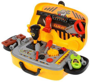 FOROLY Engineering Tool Kit Pretend Play Set Toys for Kids Boys (36 ...