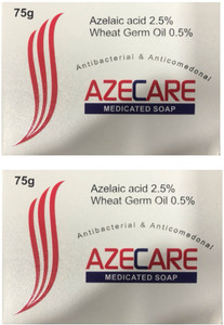 AZECARE ANTIBACTERIAL & ANTICOMEDONAL SOAP PACK OF 2 - Price in India ...