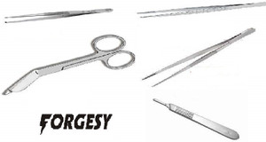 Forgesy Surgical Instruments Set Utility Forceps Price in India - Buy ...
