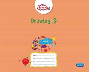 Apple Drawing -B JR.K.G. |English| Drawing & Art Book |: Buy Apple ...