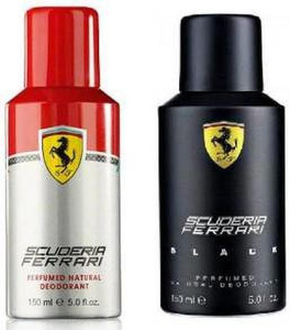 SCUDERIA FERRARI ScuderiaFerrari black white Eau de Toilette Deodorant ...