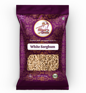 Farmers Grain Traditional White Sorghum (5 kg) Sorghum Price in India ...