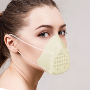 Submarine Protection Reusable, Washable Silicone Face Mask SUB-SM-WHITE ...