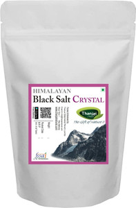 THANJAI NATURAL Black Salt Crystal (Kala Namak) 1st Quality Black Salt ...