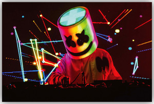 marshmello posters Paper Print - Music posters in India - Buy art, film ...