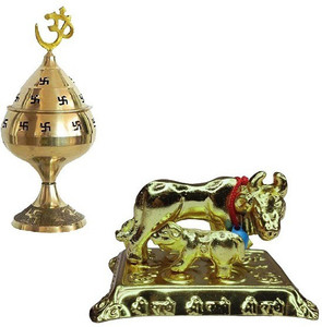 Stylewell Combo Of Brass ( No.1 )Jali Jyoti Deep with Stand With ...