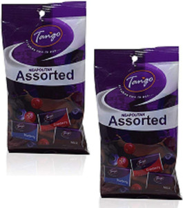 TANGO Delicious Neapolitan Assorted Chocolates -110gm (Imported) (Pack ...