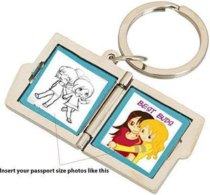 Vishu ENT Passport Size Photo Frame Mini Key Chain Key Chain Price in ...