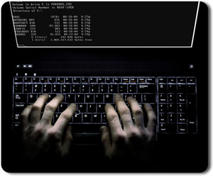 5 ACE hacker typing msd Printed Designer Premium Rubber Base Mouse pad ...