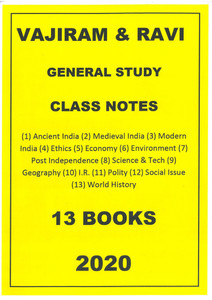 Vajiram General Studies Class Notes 2020: Buy Vajiram General Studies ...