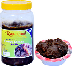 Rajasthani Swaad Sweet Lemon Pickles Organic Homemade Meetha Nimbu ...