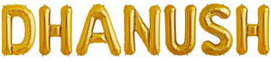 Flipkart.com | CC&S Solid "DHANUSH" Name Decoration Letter Foil Balloon ...