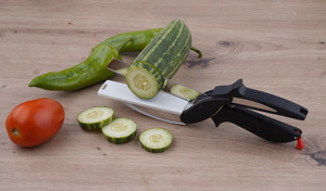Accord Clever Cutter 2 in 1 Vegetable & Fruit Chopper Knife Vegetable ...