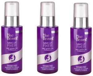 BLUE HEAVEN make up fixer spray pack of 3 Primer - 345 ml - Price in ...