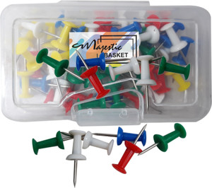 Flipkart.com | MAJESTIC BASKET Hard, Nickel Steel Pins