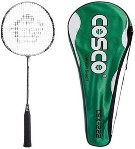 COSCO CBX 222 Badminton Racket - Black Silver Green Black, Silver ...