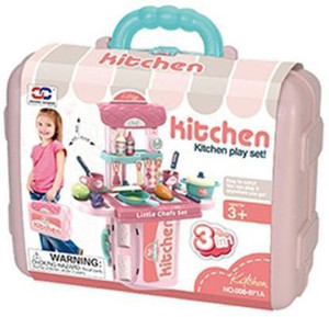 HAPPYZ Latest Pretend Play Carry Along Kitchen Food Play Set - Latest ...