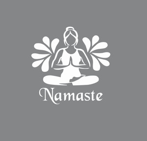 Sticker Wall 57 cm Namaste 55 cm x 57 cm Self Adhesive Sticker Price in ...
