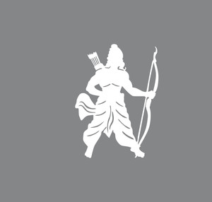 Stickers Mart 62 cm Lord Ram ji 62 cm x 45 cm Removable Sticker Price ...