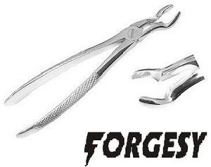 Forgesy Tooth Extraction Forcep No 67 Upper Third Molars Tissue Forceps ...