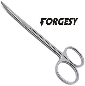 Forgesy Steven Tenotomy Scissors 4.5" Curved Utility Forceps Price in ...