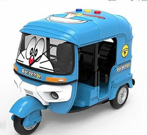 2Fonz Cartoon Character Auto Rickshaw Toy with Light & Sound Effects ...