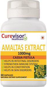 Curevisor Amaltas Extract-1000mg (Cough & Cold) Capsule Price in India ...