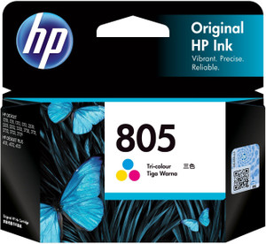 HP 805 Tri-Color Ink Cartridge - HP : Flipkart.com