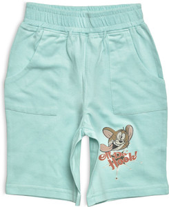 TOM & JERRY Short For Boys Casual Solid, Printed Cotton Jersey Price in ...