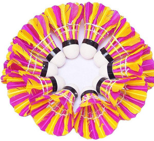 raj enterprises Badminton Shuttle Cock Feather Shuttle - Multicolor ...