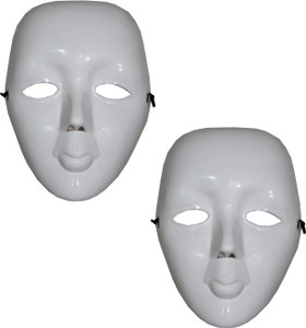 KAKU FANCY DRESSES Mime Face Halloween Mask For Kids/Scary Mask for ...