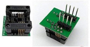 EMERGING TECHNOLOGIES SOP8 SOIC8 SO8 to DIP8 EZ Programer Socket Pitch ...