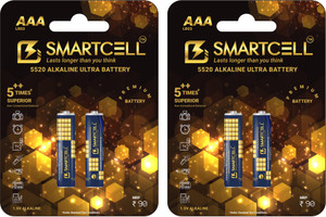 Smartcell 1.5V AAA Non-Rechargeable Alkaline Premium Series Battery ...
