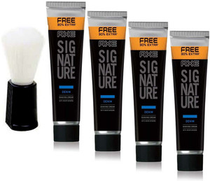 AXE Signature Men's DENIM SHAVING CREAM & SHAVING BRUSH Price in India ...