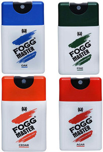 FOGG MASTER FRAGRANCE POCKET BODY SPRAY AGAR, CEDAR, PINE & OAK (25ml x ...
