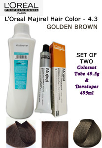L'Oréal Professionnel Majirel - 4.3 and Oxidant Creme 20 Vol. 6% ...