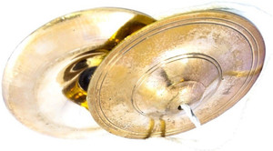 Flipkart.com | sarvdarshan Bazaar Brass Manzira Manjira mazira Diameter ...