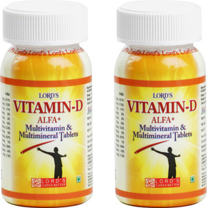 LORD'S Vitamin D Alfa + Tablets (60tab) Heals pain and stiffness of ...