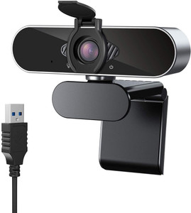 Case U HW1 1080P Webcam with Microphone and Privacy Cover, 360 Rotation ...