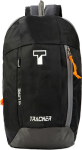 Tracker Stylish Casual School 15 L Backpack Black - Price in India ...