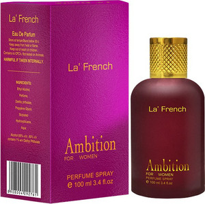 Buy La French AMBITION Perfume, Long Lasting Floral Fragrance, Eau De ...