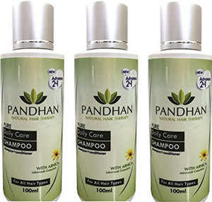 PANDHAN PURE DAILY CARE SHAMPOO + CONDITIONER-PACK OF 3 - Price in ...