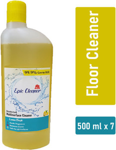Epic Cleaner Disinfectant Surface & Floor Cleaner Lemon (7 x 500 ML ...