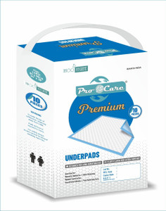 Pro JS Care Under pads premium Adult Diapers - M - Buy 10 Pro JS Care ...