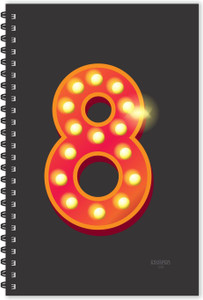 ESCAPER Number 8 - Numeric Diary, Letter 8 Diary, Numbers Diary ...