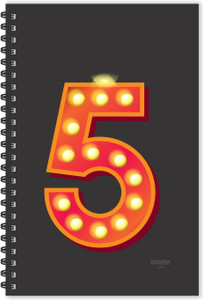 ESCAPER Number 5 - Numeric Diary, Letter 5 Diary, Numbers Diary ...