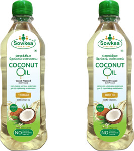 Sowkea Healthy Coconut Oil Coconut Oil Plastic Bottle Price in India ...