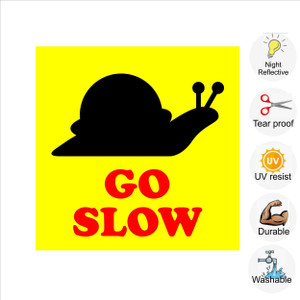 pilot18 GO SLOW Emergency Sign Price in India - Buy pilot18 GO SLOW ...